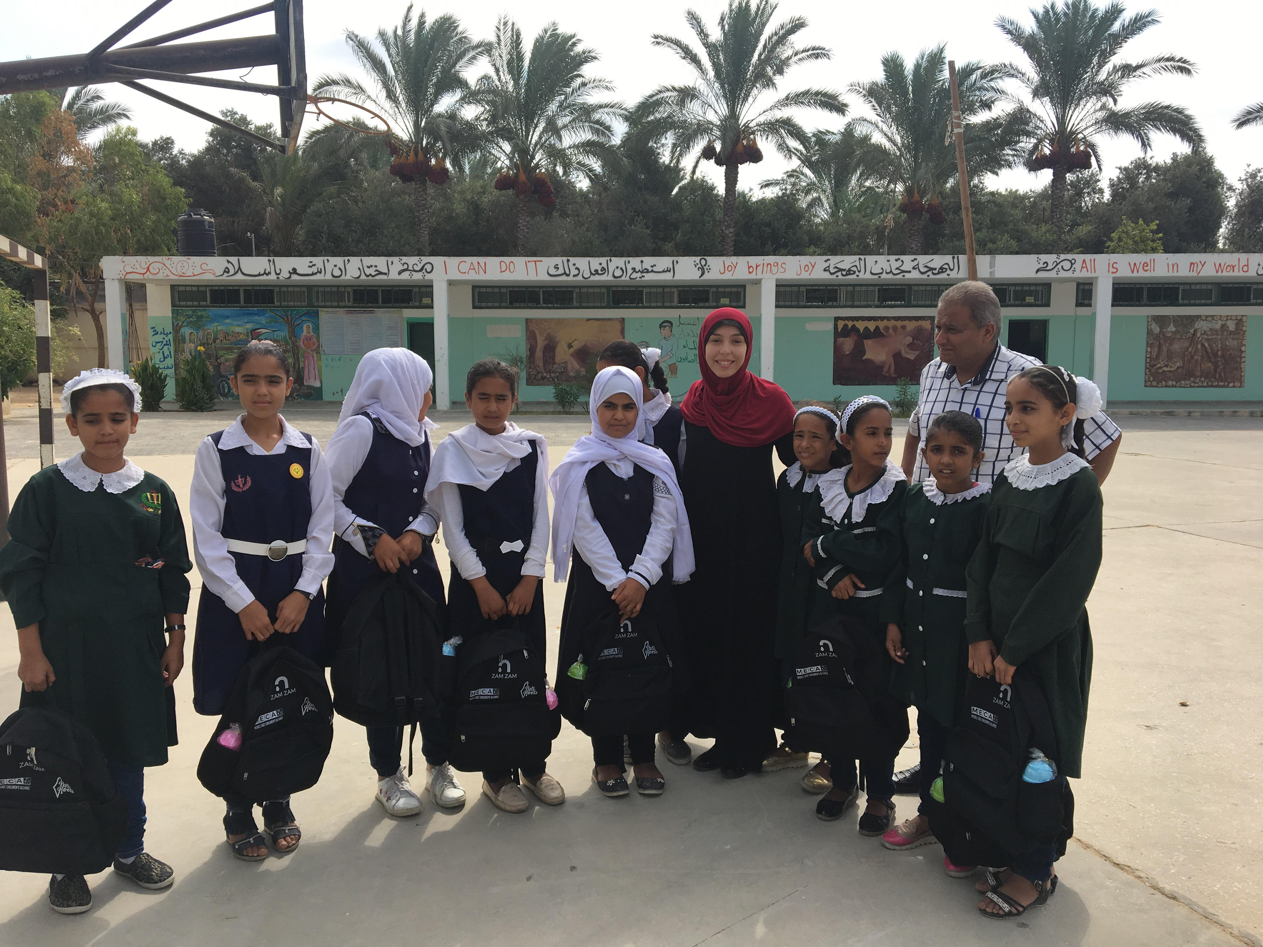 VIDEO: Backpacks for children in Gaza – Middle East Children's Alliance
